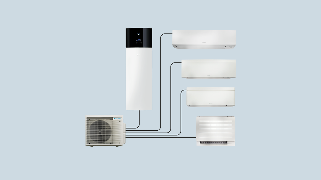 Daikin Multi+ splitsysteem | Koeling en warm tapwater in één | Daikin